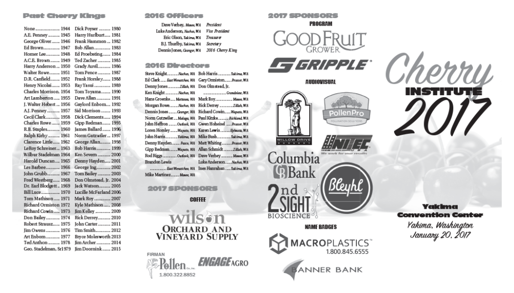 Marketing Collateral: Cherry Institute program – Marcus Michelson ...